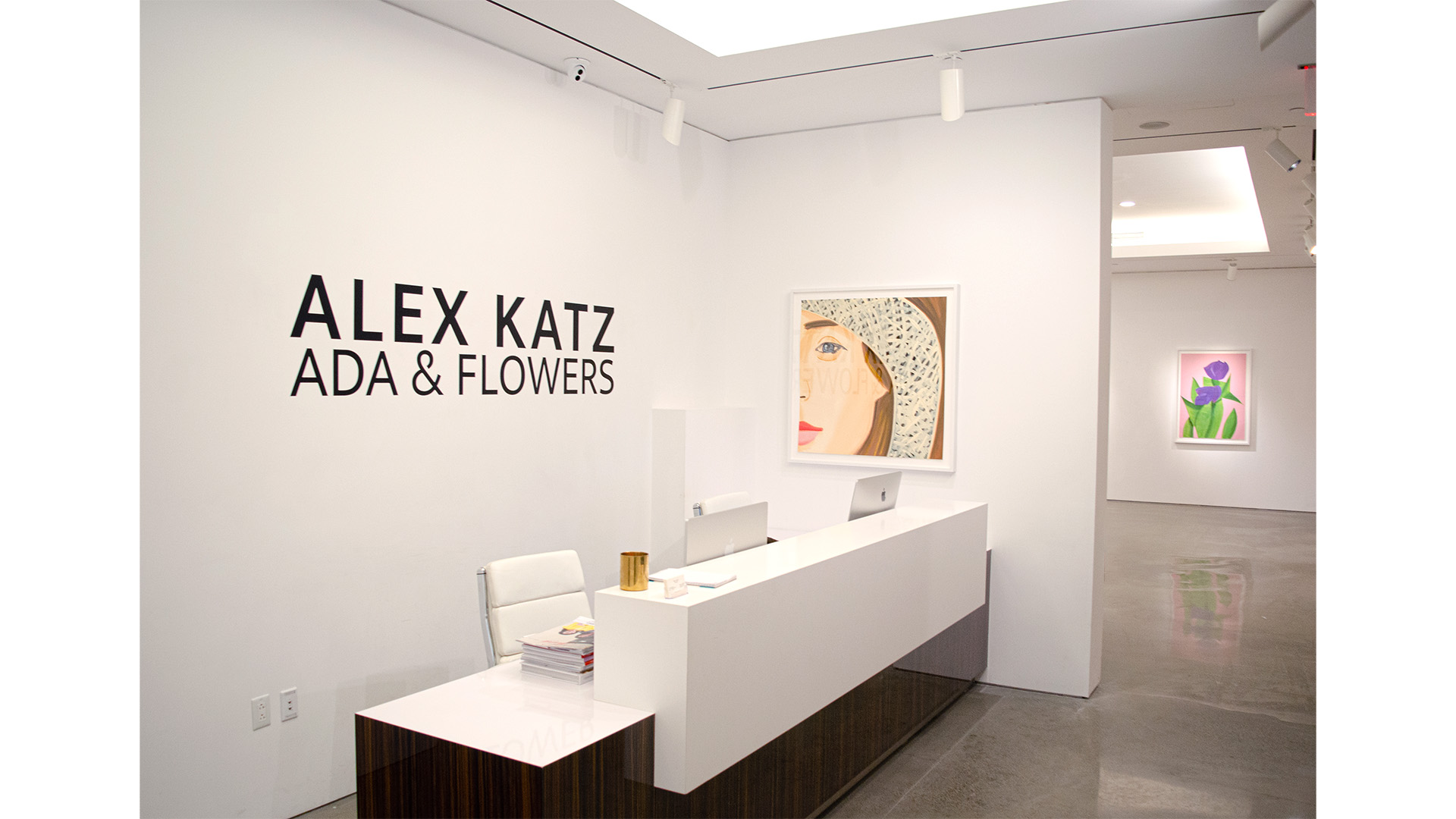 David Benrimon Fine Art - Alex Katz: Ada & Flowers